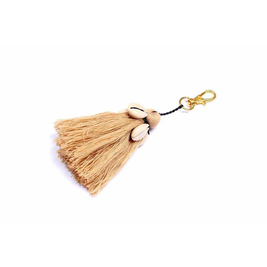 Tassel With Shells Boho Bag Charm Zipper Pull - Thailand – Lumily