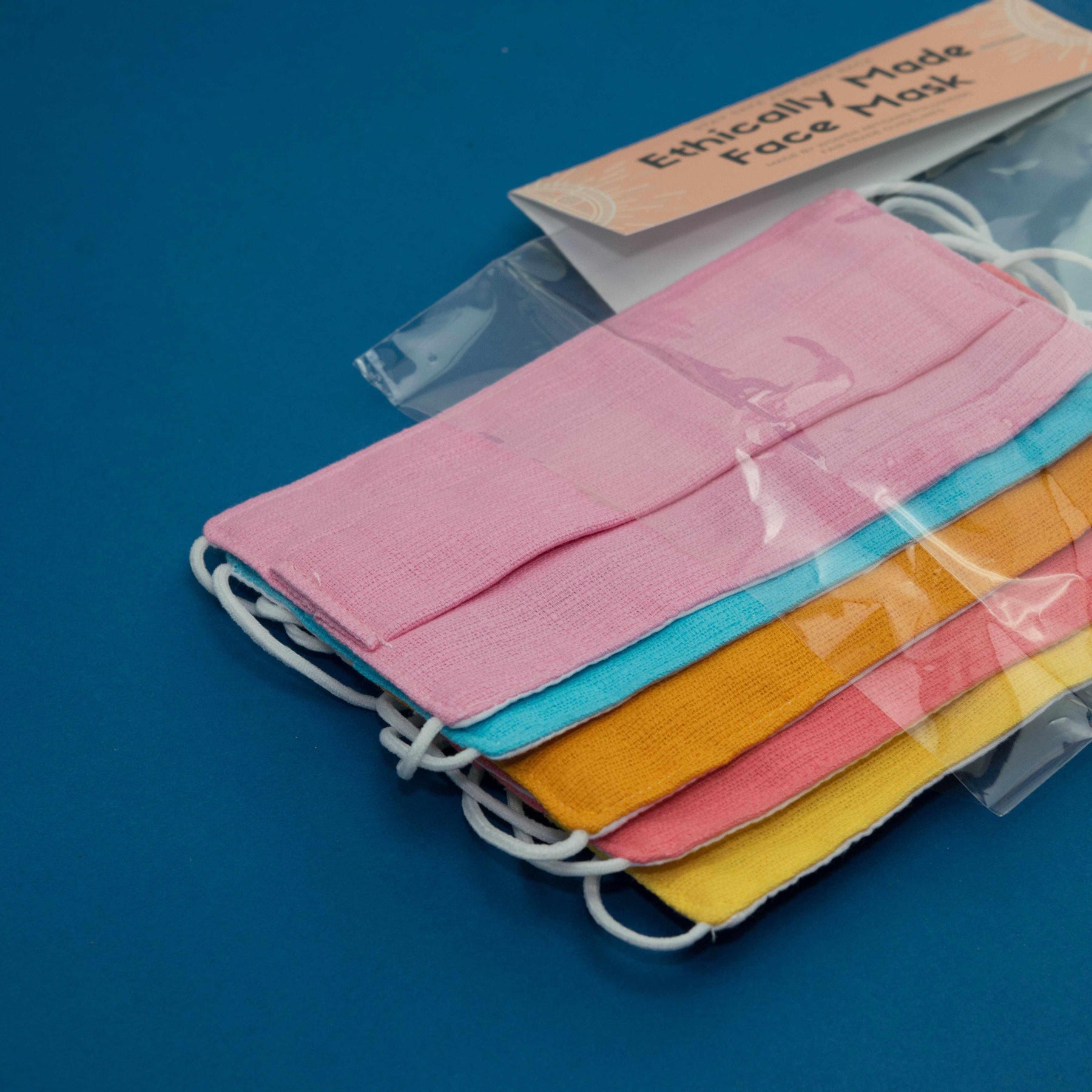 5-Pack Vida Reusable Pleated Face Mask - Thailand – Lumily
