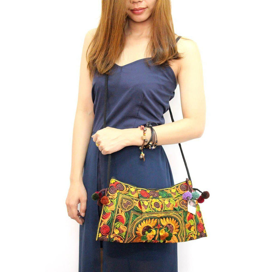 Boho Crossover Bags Ethically Handmade - ShopLumily.com